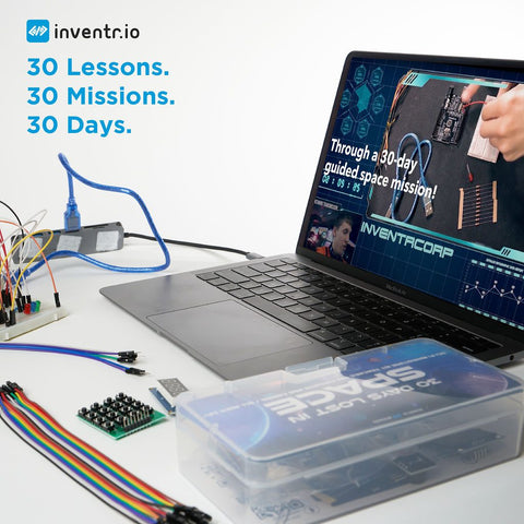 30 Days Lost in Space - Arduino Coding & Electronics Kit for Beginners ...